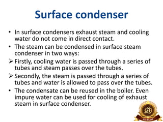 Steam condensers - Part 4 (Surface condensers) | PDF