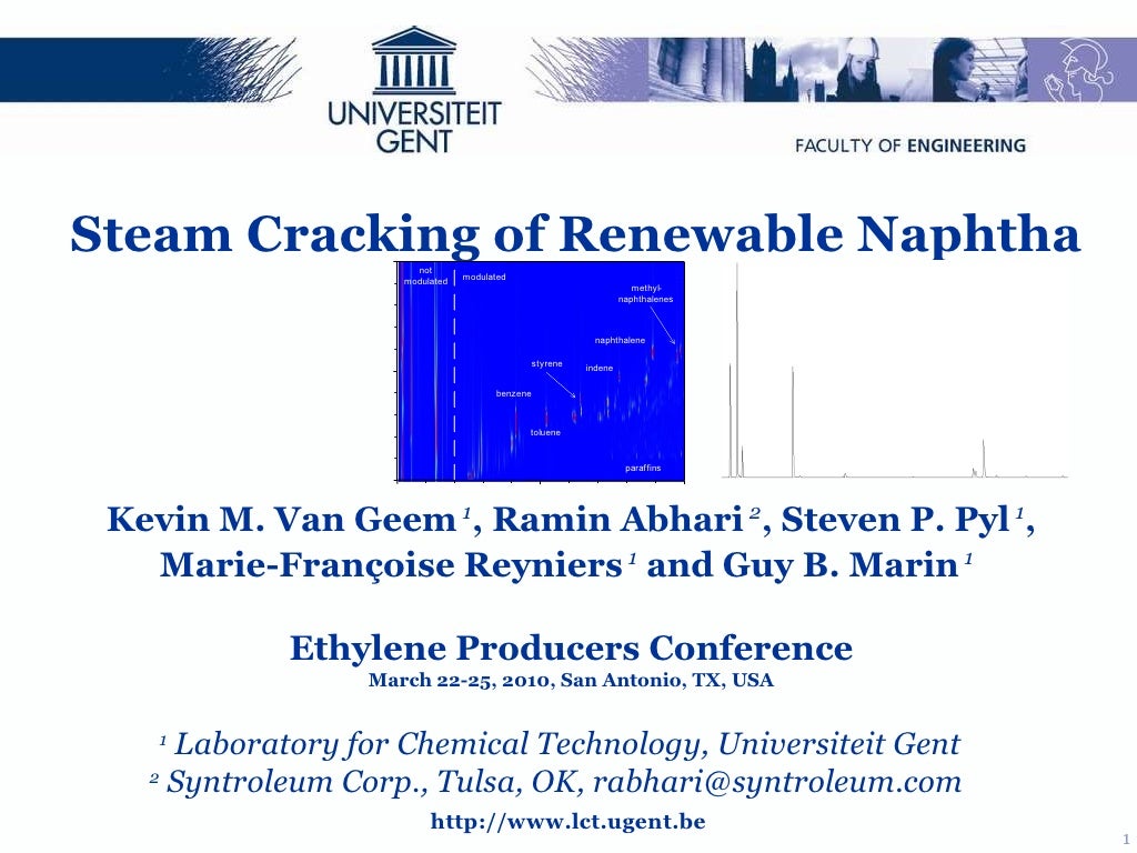 Steam Cracking Of Renewable Naphtha