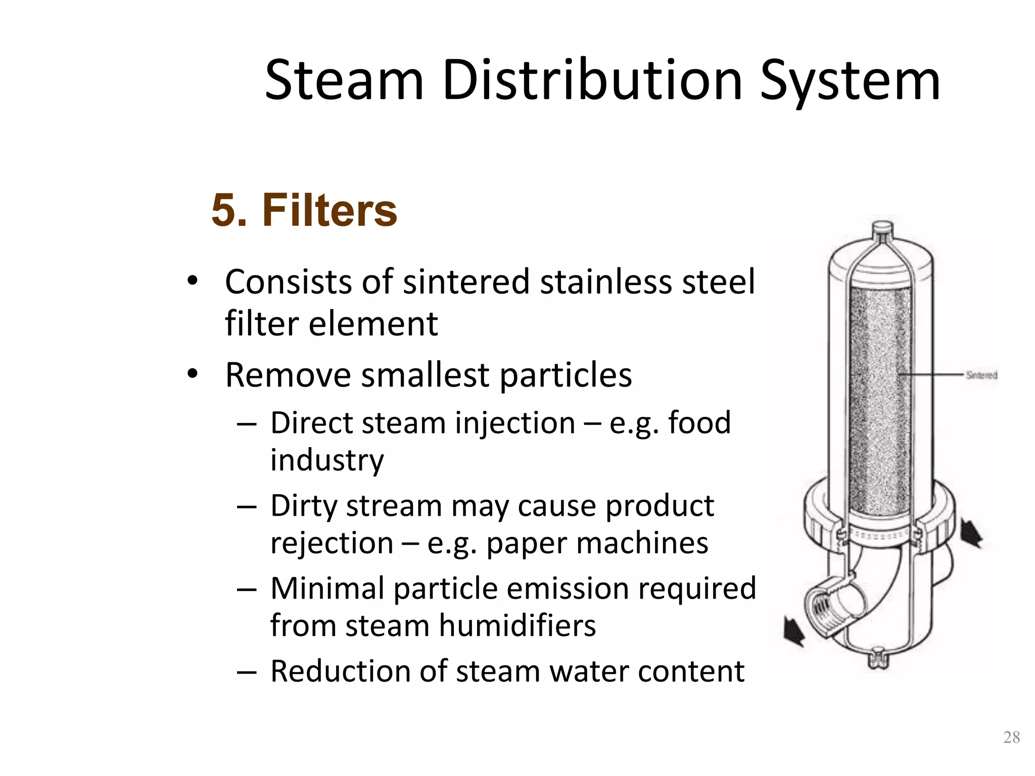 Steam distribution system, utilization and design | PDF