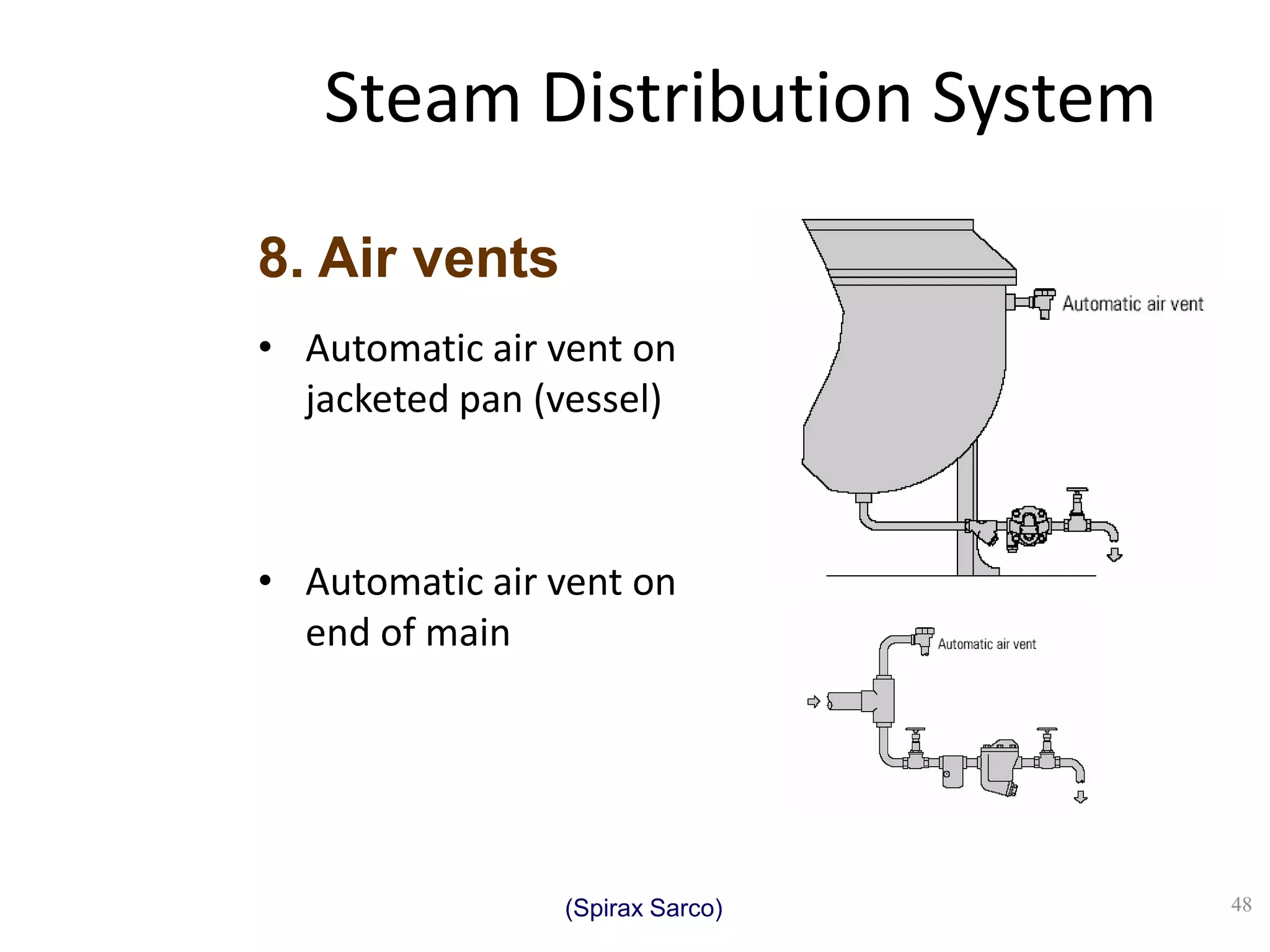 Steam distribution system, utilization and design | PDF | Power and ...
