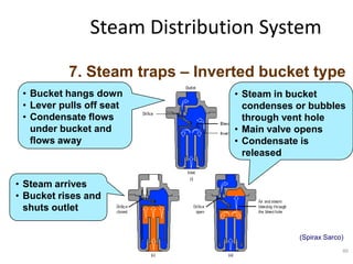 Steam distribution system, utilization and design | PDF