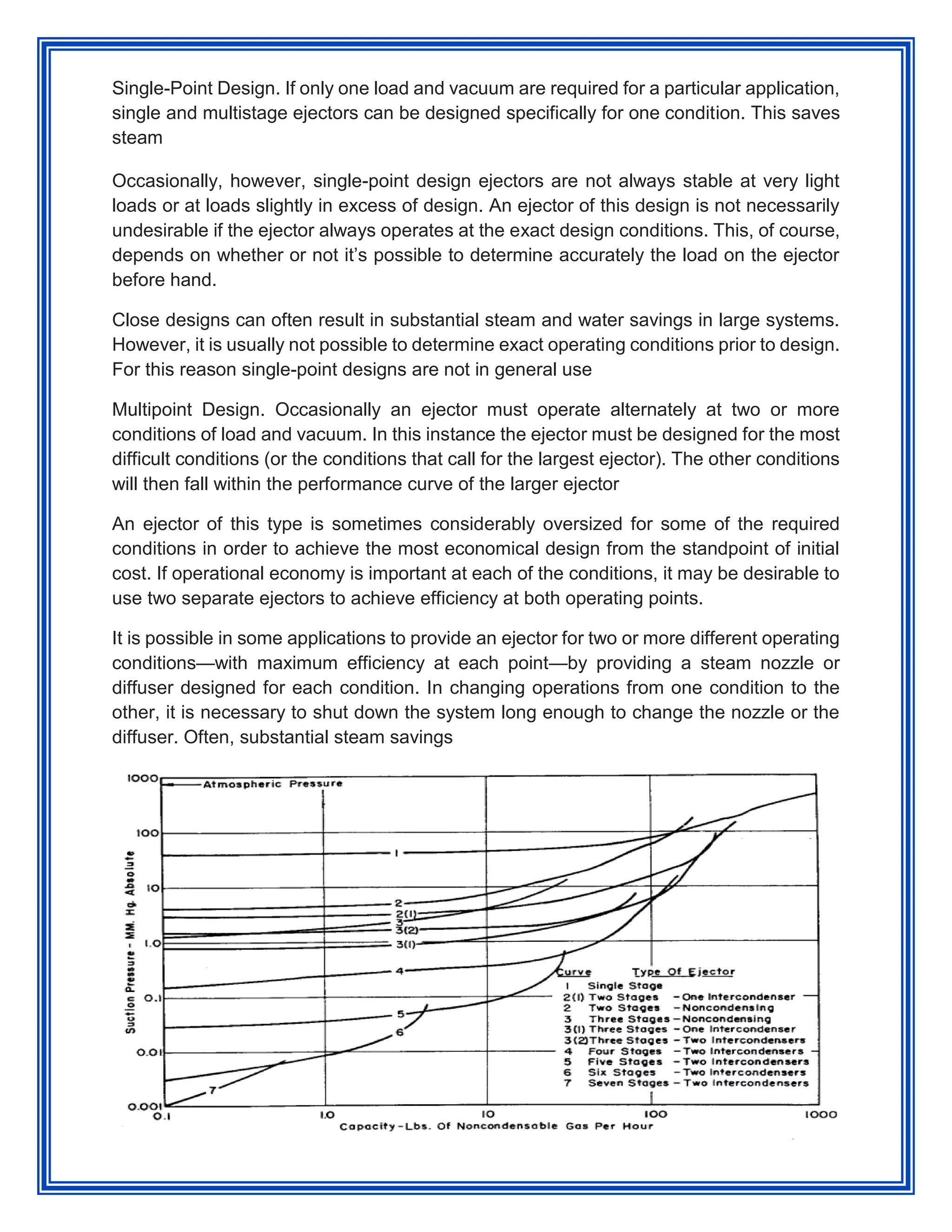 Steam ejector working principle | PDF