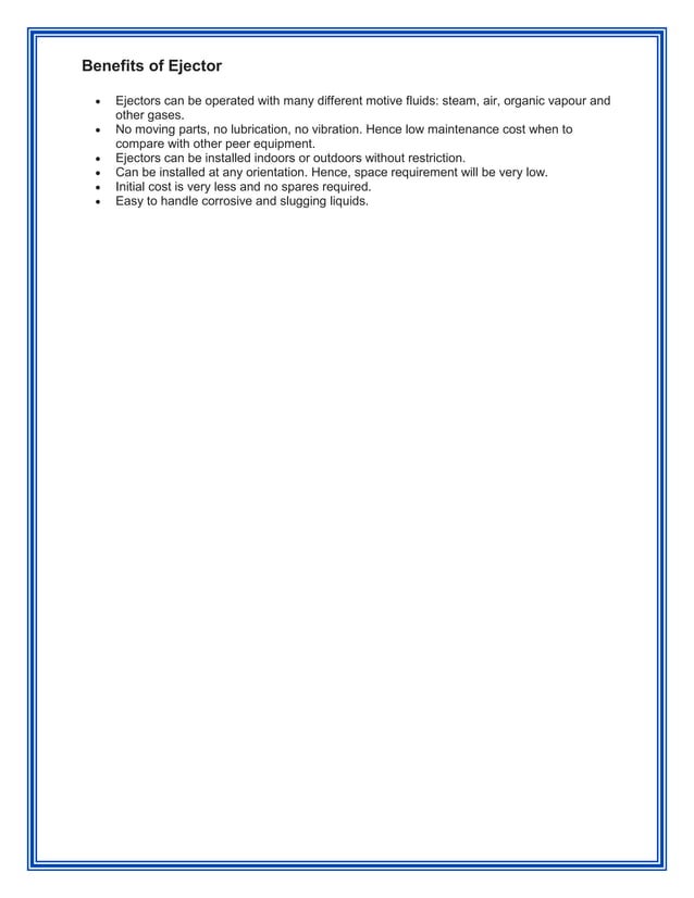 Steam ejector working principle | PDF | Physics | Science