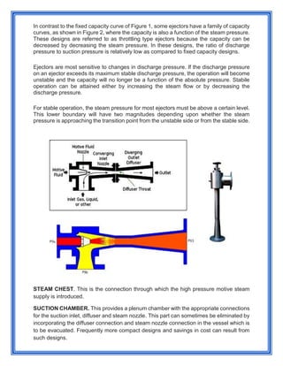 Steam ejector working principle | PDF