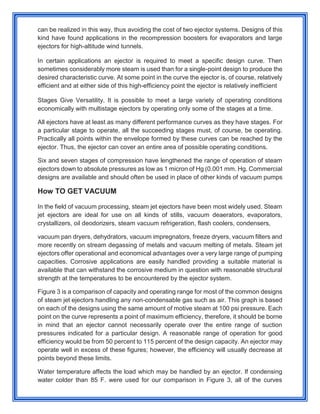 Steam ejector working principle | PDF