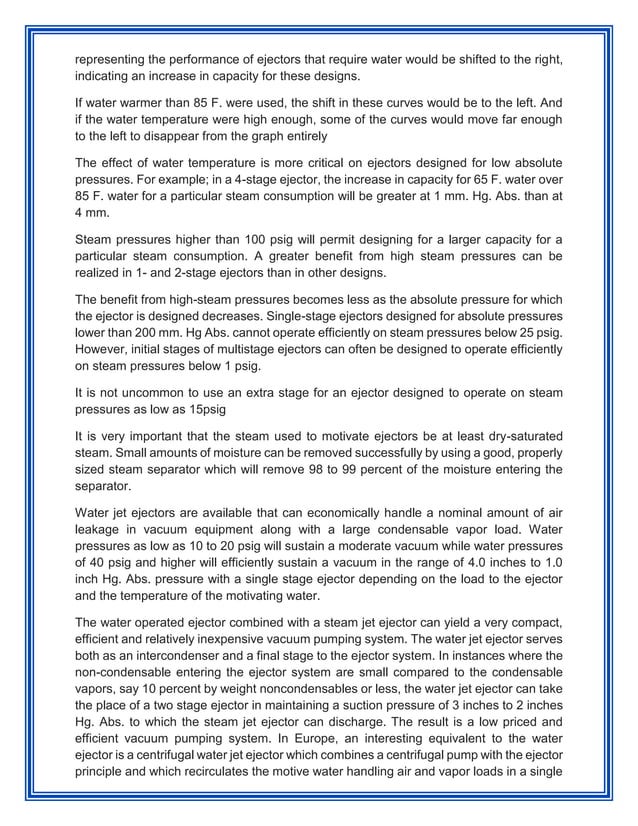 Steam ejector working principle | PDF | Physics | Science