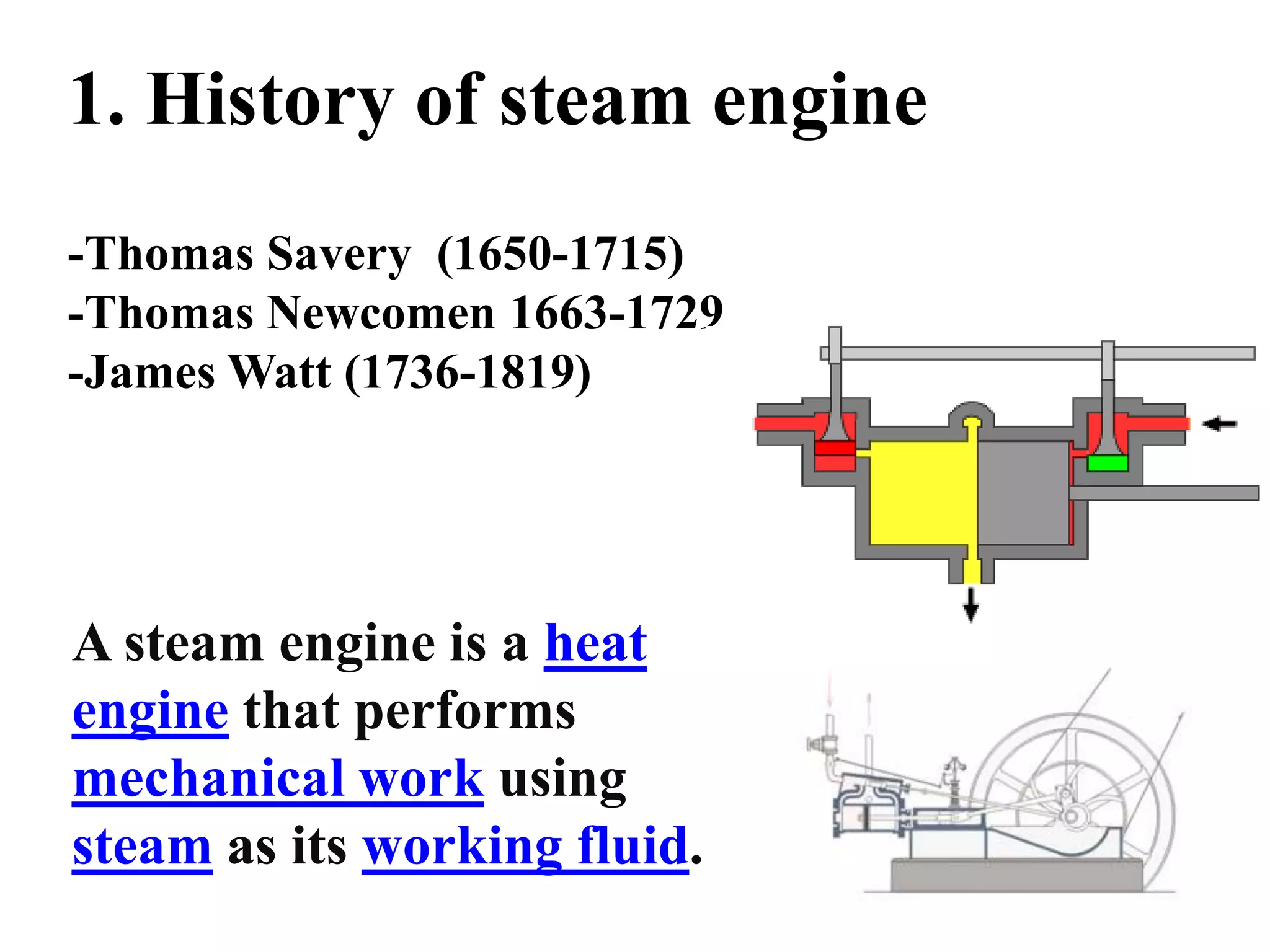 Steam engine | PPTX