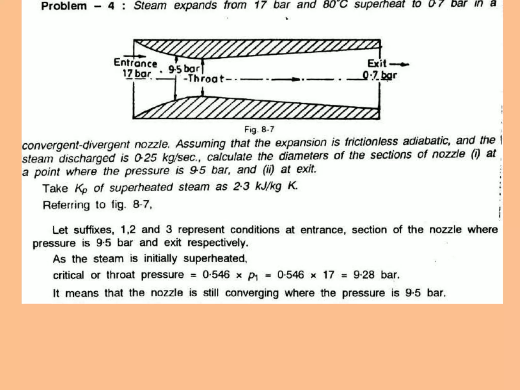 Flow of Steam through Nozzels | PPT