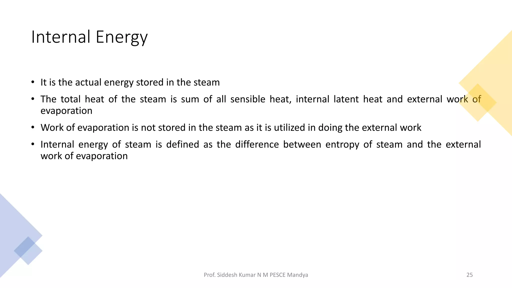 Steam formation and turbines | PPTX