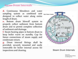 Boiler Drum Components