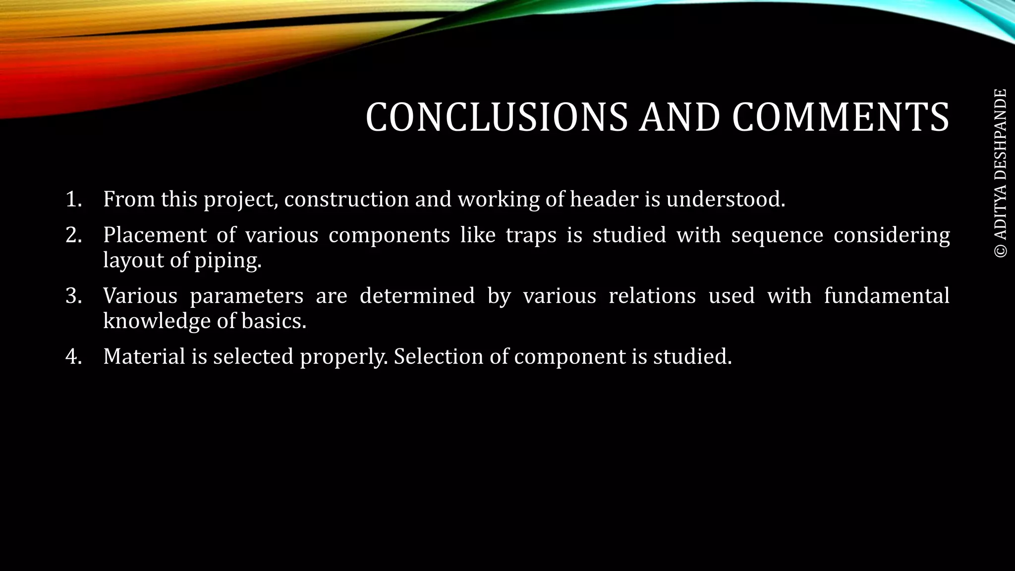 Steam Header Design in Fluid (Steam) System | PDF