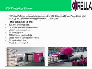 use of steaming in textile processing machinery | PPTX