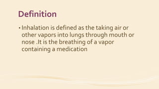 Steaminhalation SHIVA NAGU | PPT