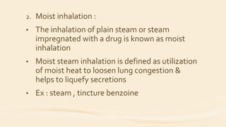 Steaminhalation SHIVA NAGU | PPT