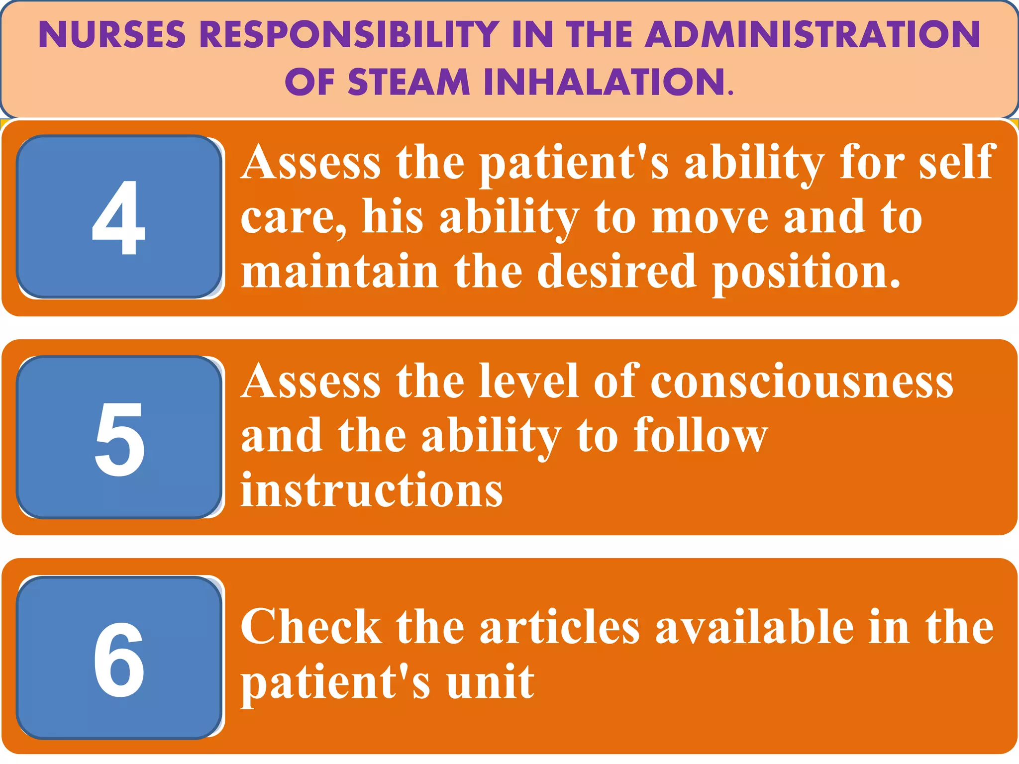 Steam inhalation | PPTX