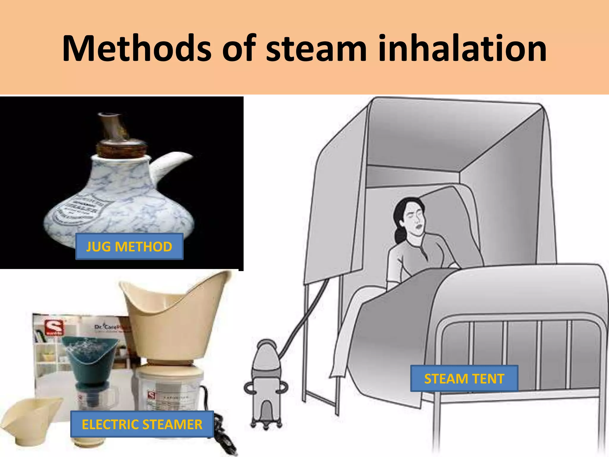 Steam inhalation | PPTX