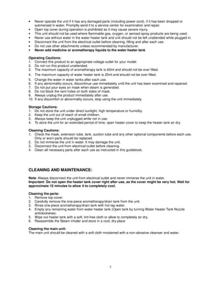 Gurin Steam Inhaler | PDF | First Aid | Injuries