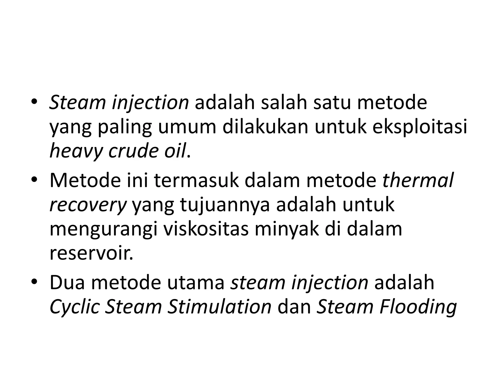 Steam injection | PPT