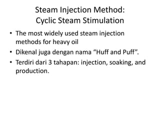Steam injection | PPT