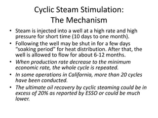 Steam injection | PPT