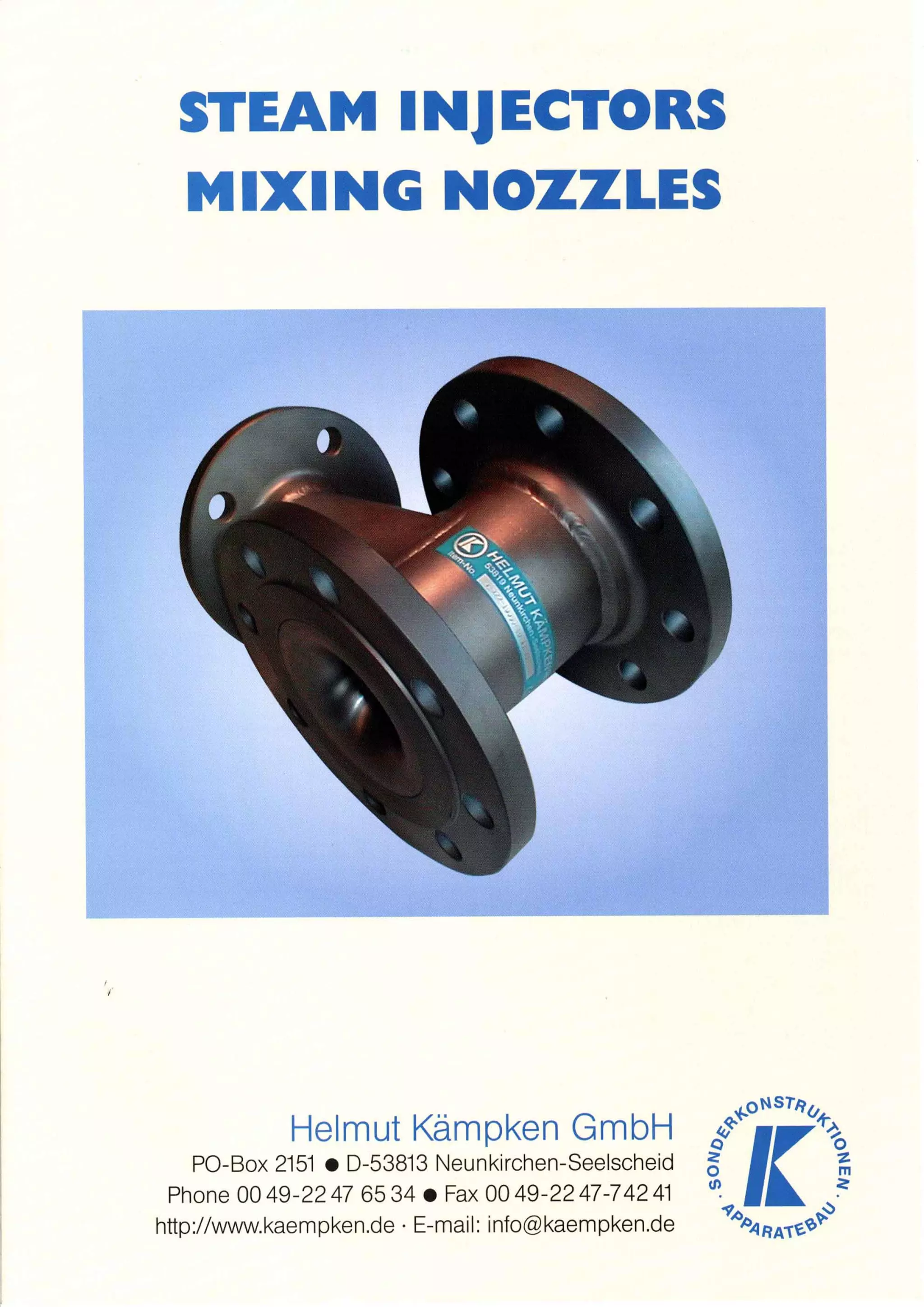 Steam Injector Cataloque | PDF