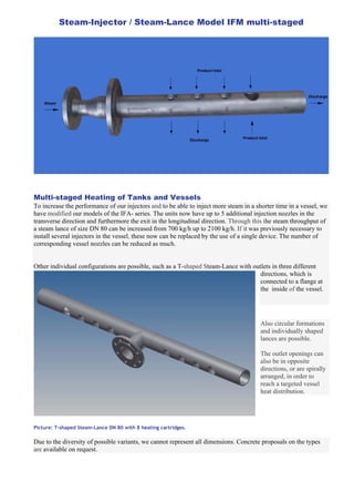 Steam Injector Cataloque | PDF
