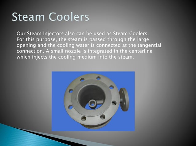 Steam Injectors / Mixing Nozzles | PPSX | Technology & Computing