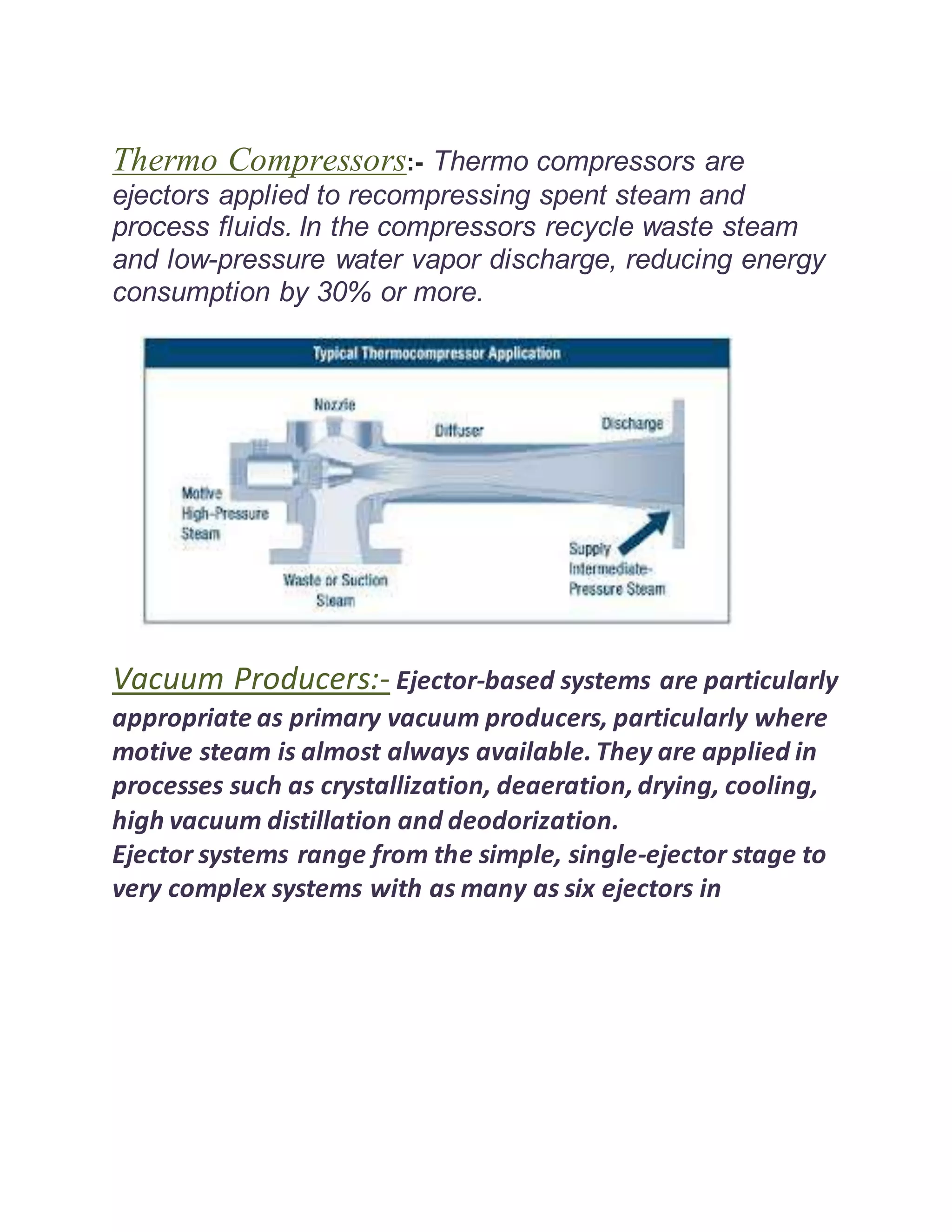 Steam jet ejectors | DOCX