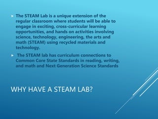 Steam lab introduction | PPTX
