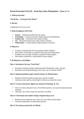 STEAM plan 5th grade Earth Day project.docx