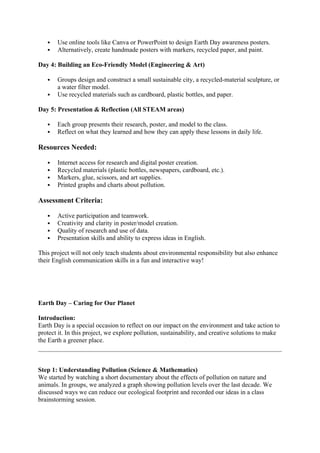 STEAM plan 5th grade Earth Day project.docx