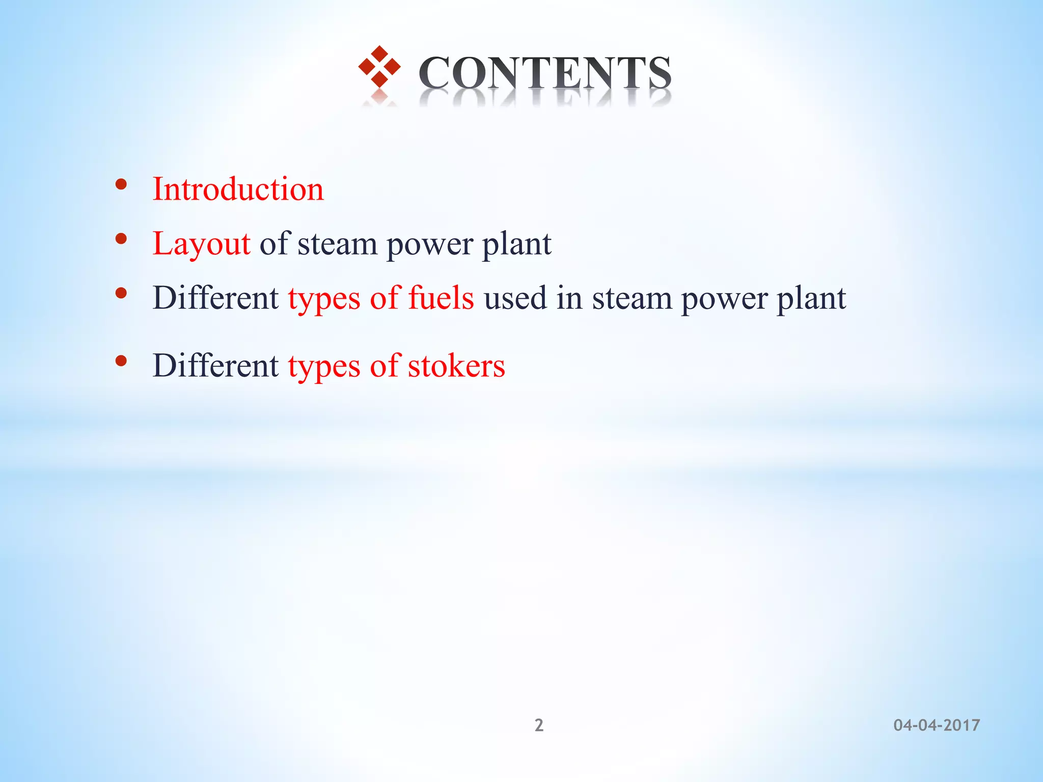 Steam Power Plant | PPTX