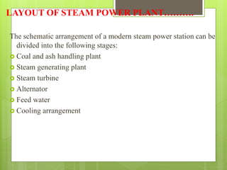 Steam power plant | PPTX