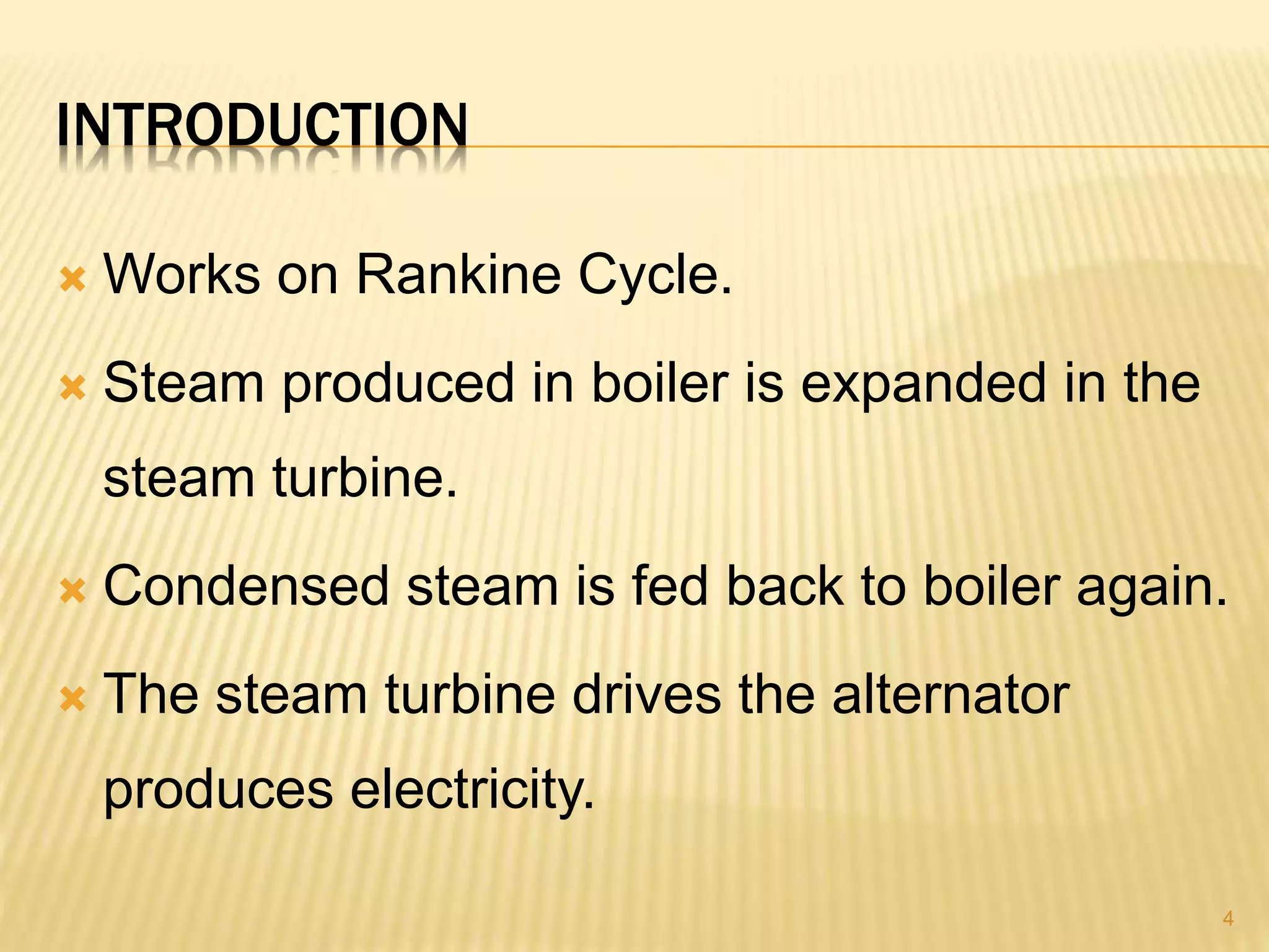 Steam power plant | PPT