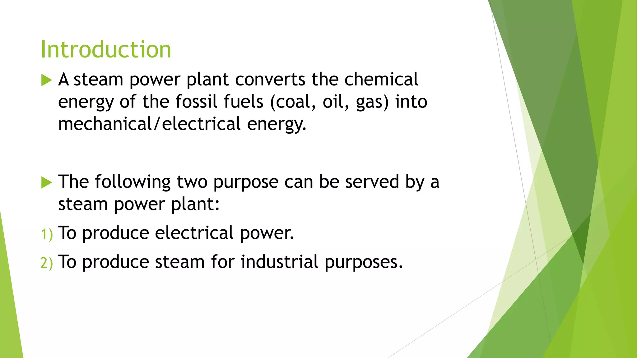 Steam power plant | PPTX