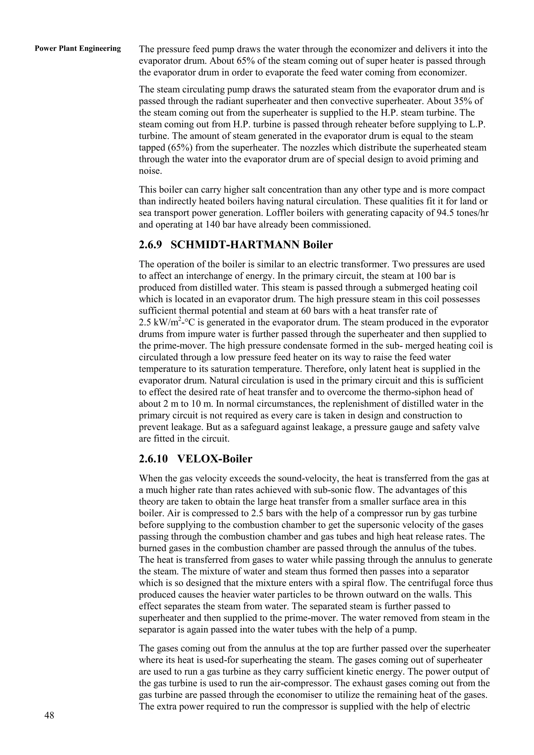 Steam power plant | PDF