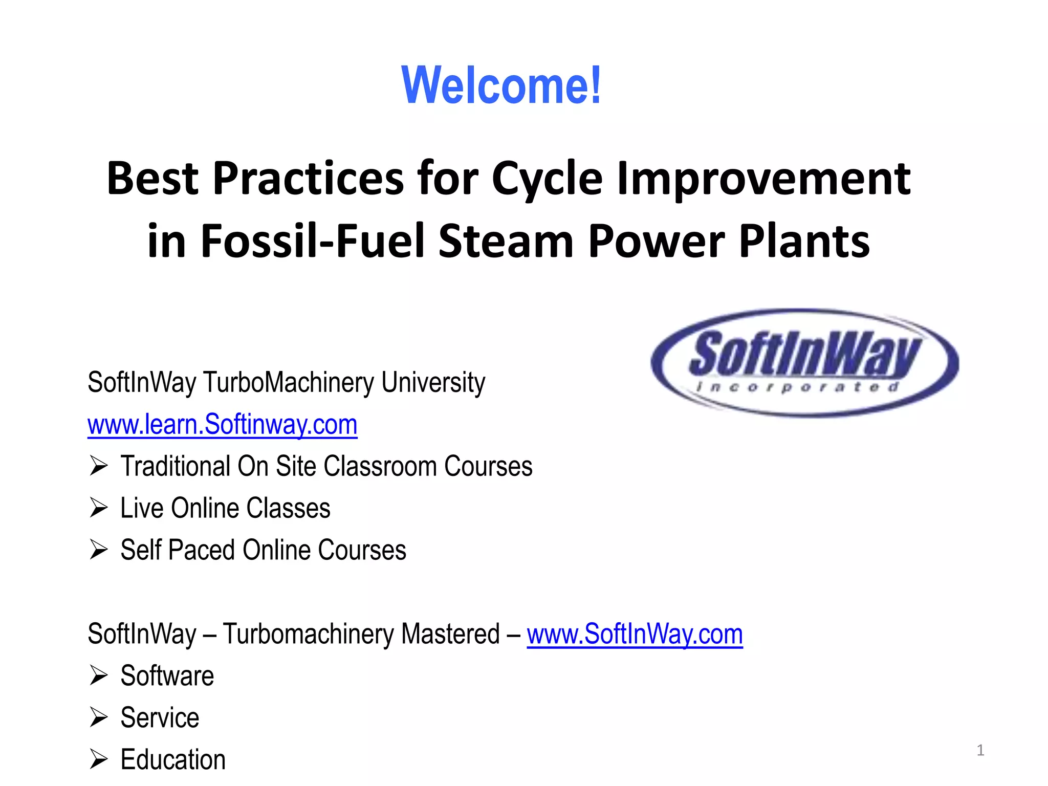Steam power plant cycle design | PPTX | Computer Software and ...