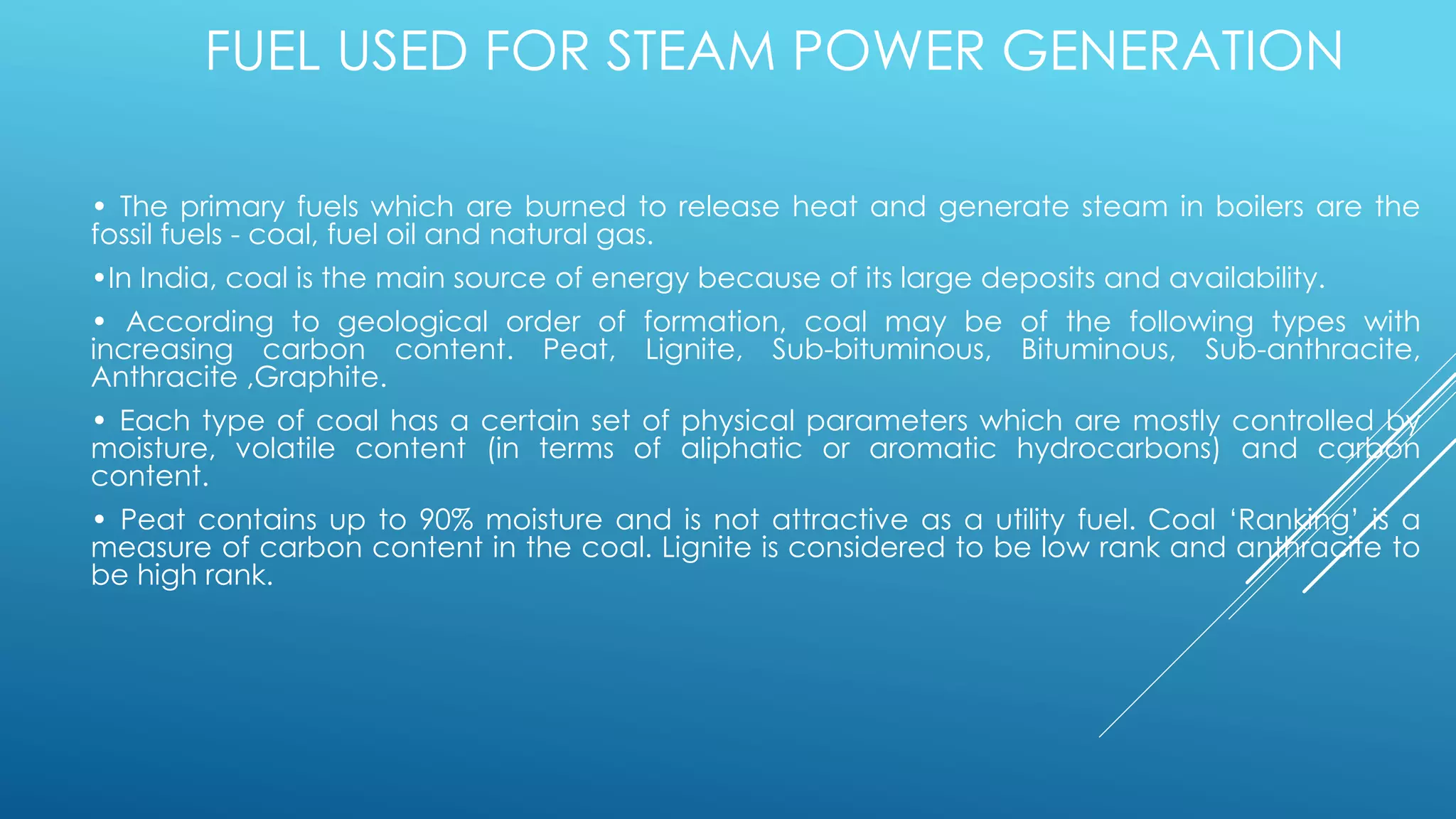 Steam power plant presentation | PDF