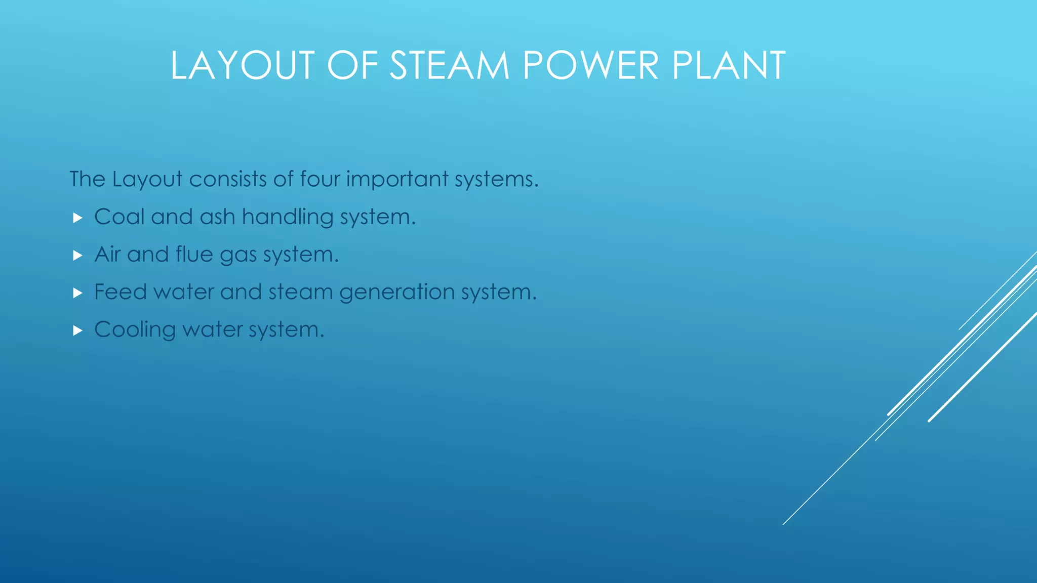 Steam power plant presentation | PDF