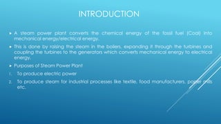 Steam power plant presentation | PDF | Home Appliances | Home & Garden
