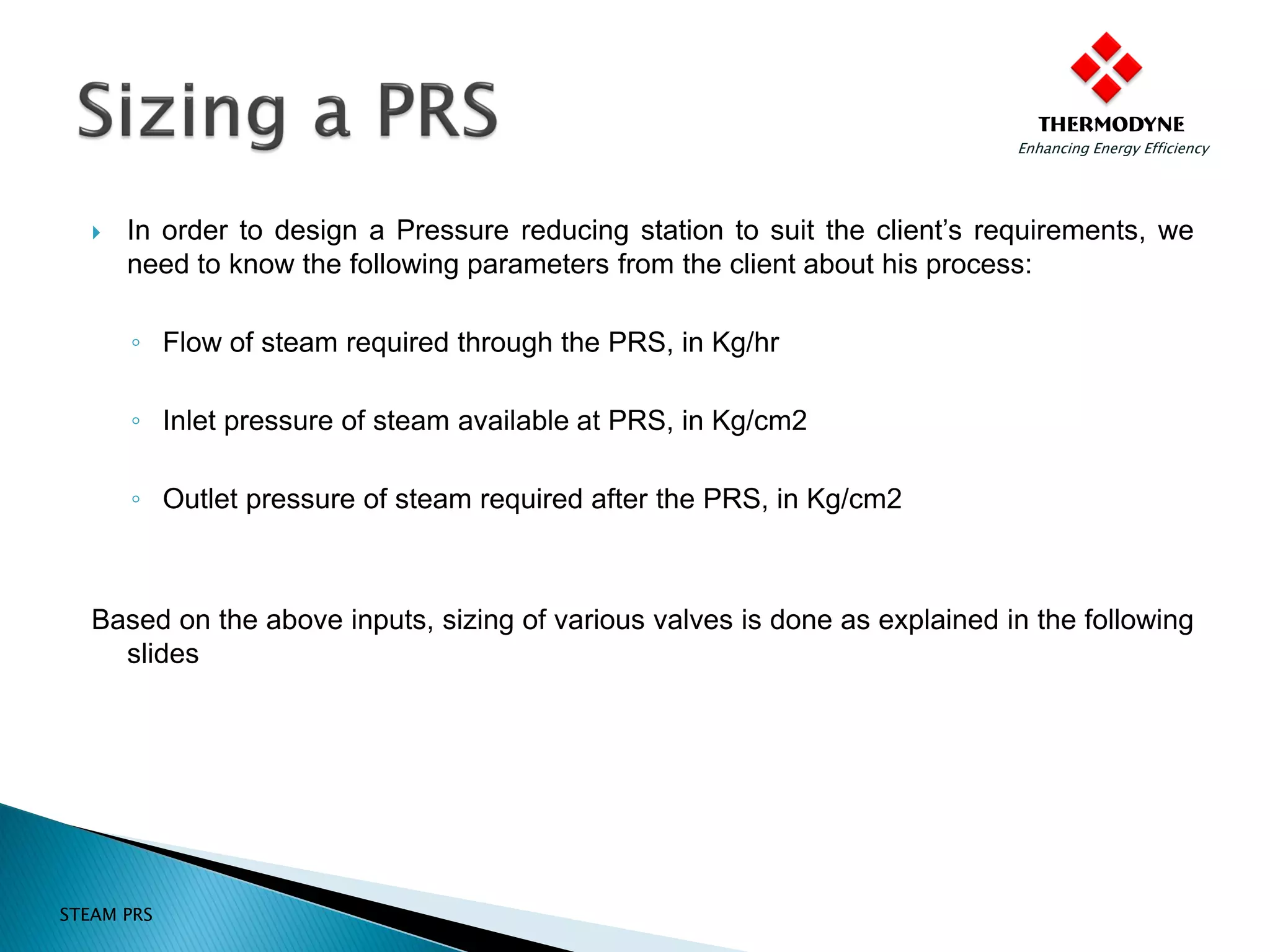 Steam Pressure Reducing Station | PDF