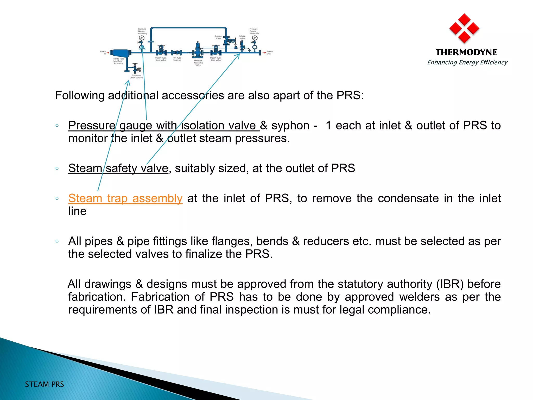 Steam Pressure Reducing Station | PDF