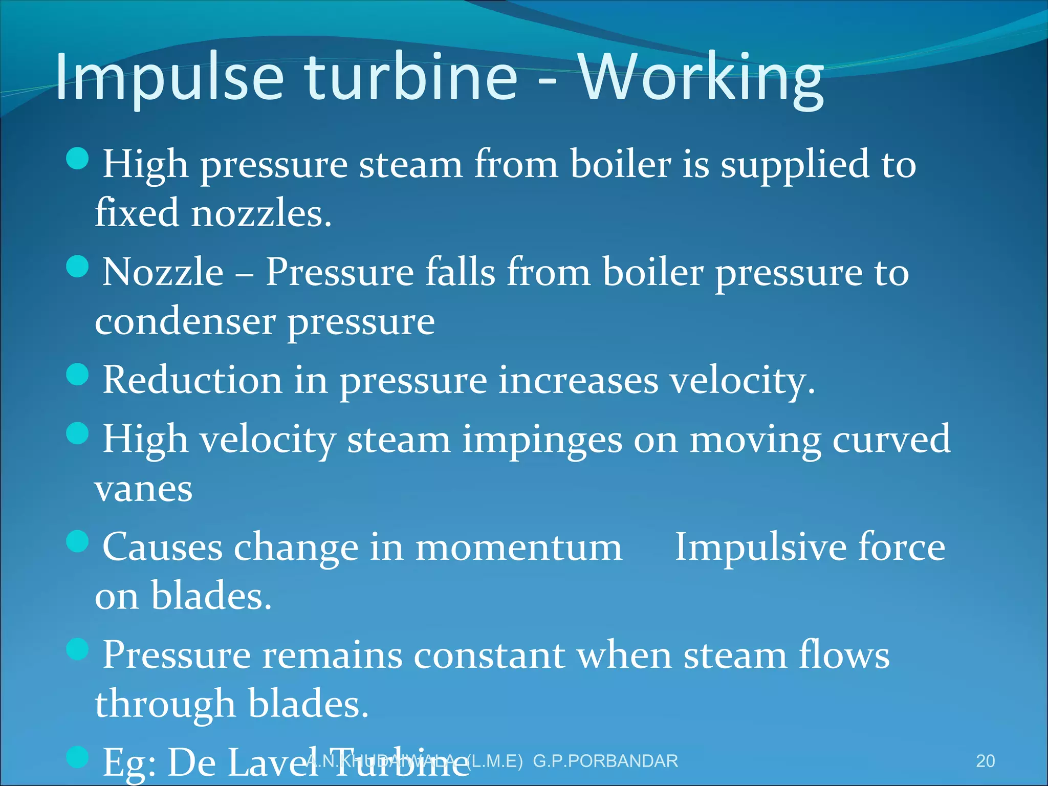 Steam prime movers | PPT