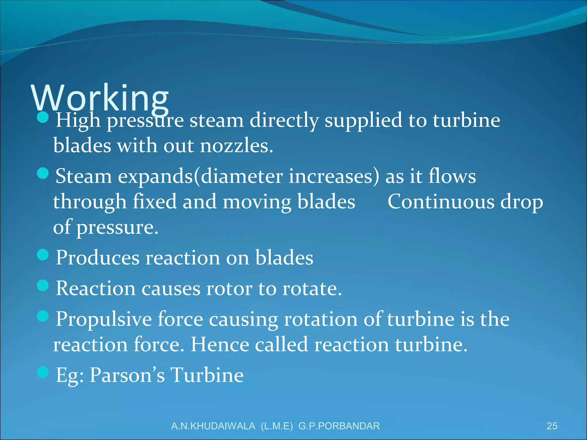 Steam prime movers | PPT