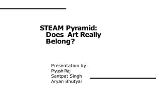 STEAM_Pyramid for engineering in b tech 1st semester | PPTX