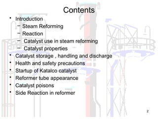 Steam reforming details with catalyst performance.ppt