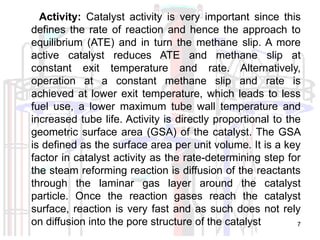 Steam reforming details with catalyst performance.ppt