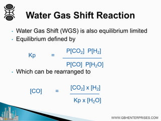 Steam Reforming - (ATM) Approach to Equilibrium | PDF