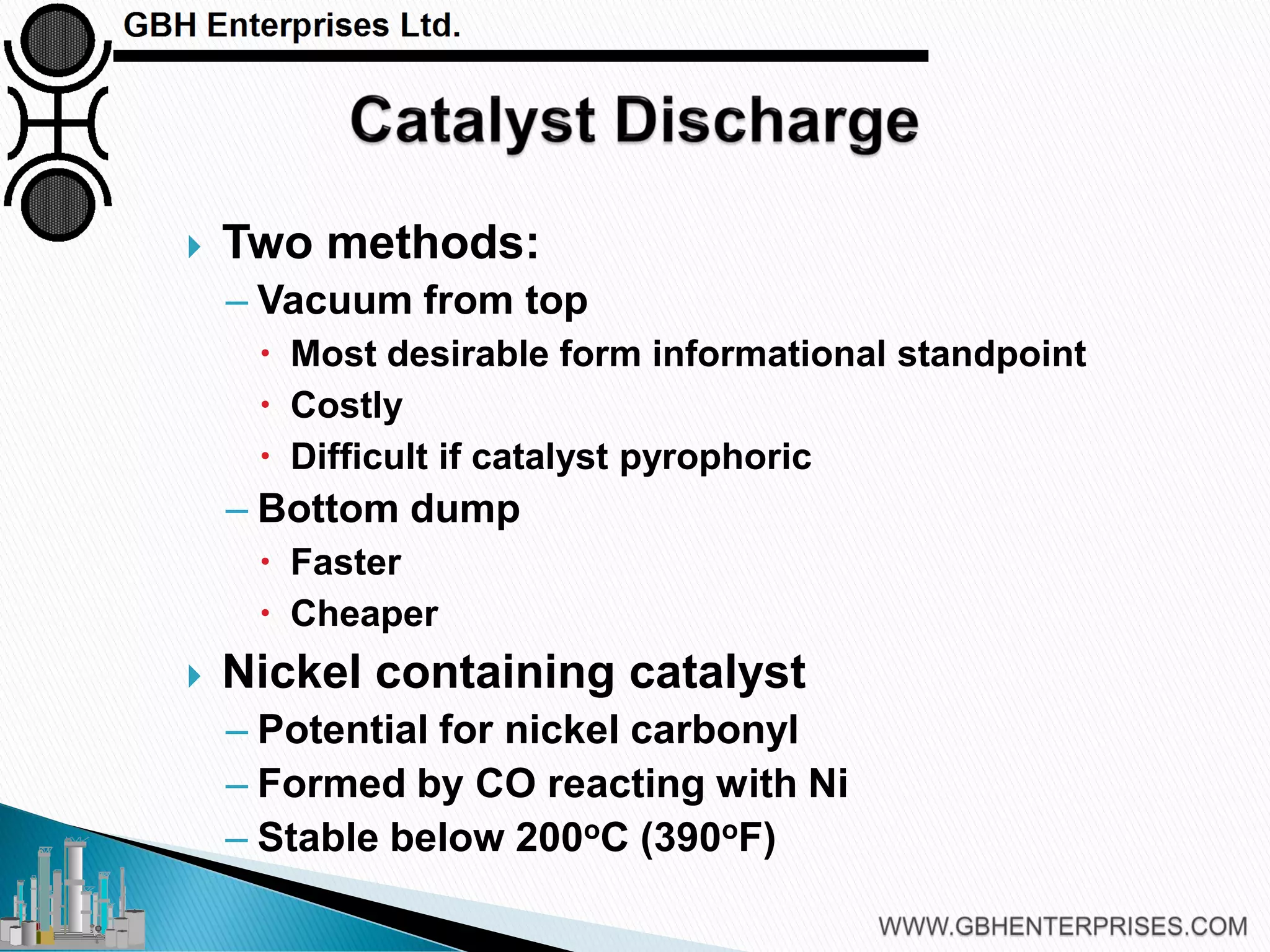 Steam Reforming - Catalyst Loading | PDF
