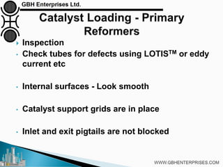 Steam Reforming - Catalyst Loading | PDF
